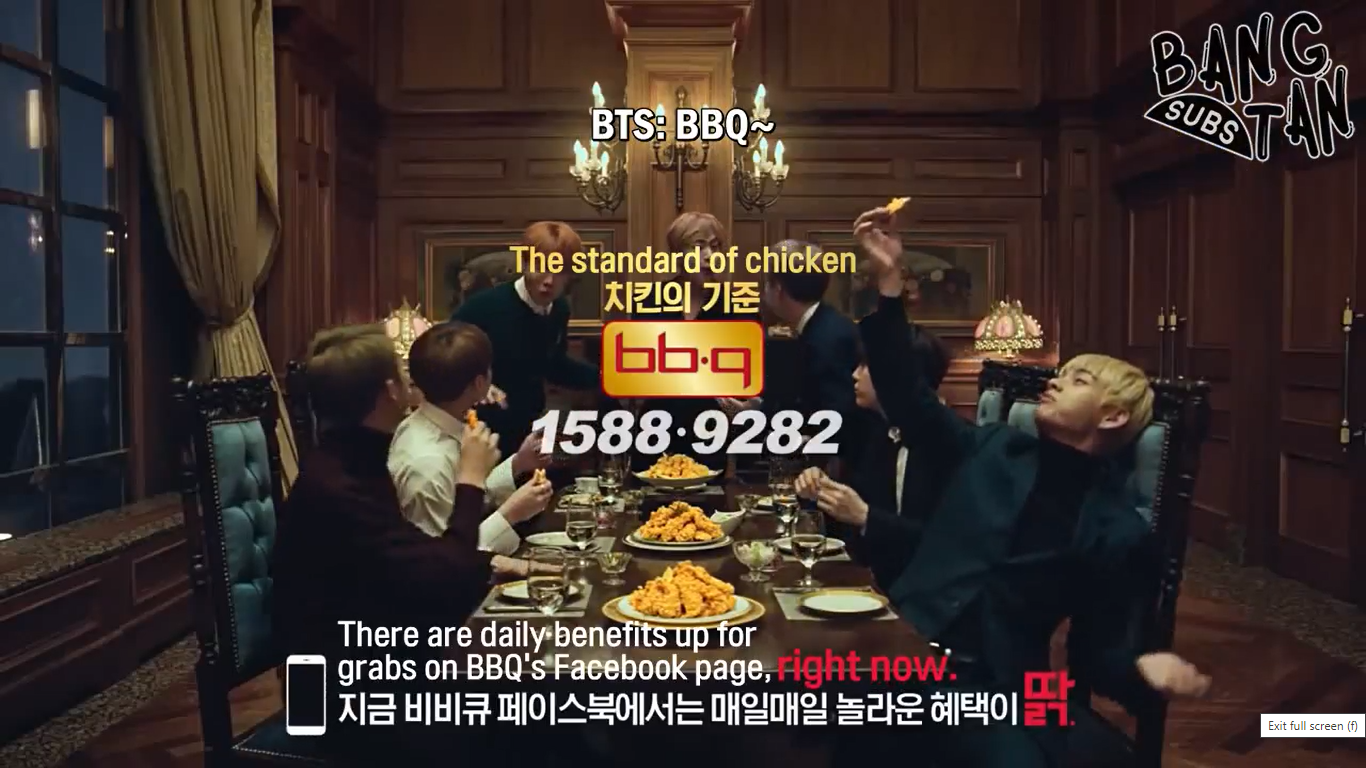 BBQ Chicken x BTS – BTS Bangtan Archive